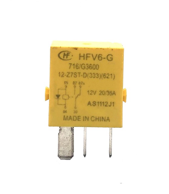 Hongfa Hfv6-g 12-z7st-d Power Relay 12vdc 5pin 20/35a for sale online ...