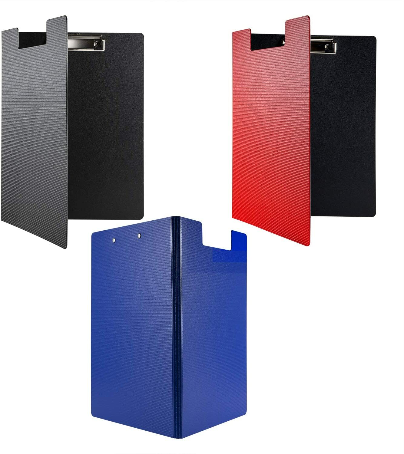 A4 Vinyl Clipboard - Fold Over Cover File Holder Folder Wallet Clip ...