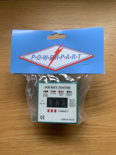 Polarity Tester Socket Tester Plug-In Mains Tester Caravan Motorhome ...