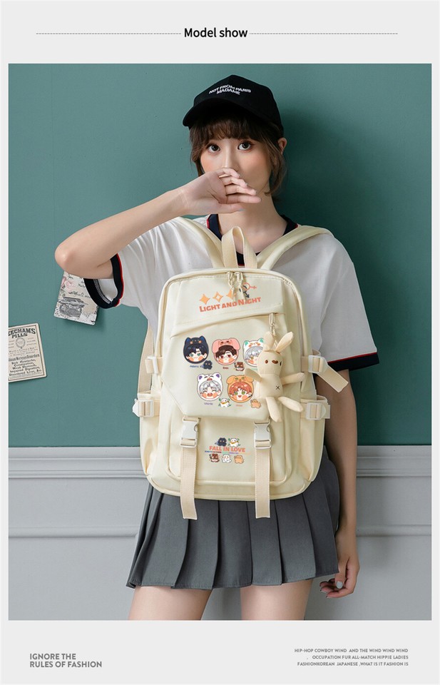 Light and Night Charlie Sariel Evan Osborn Jesse Backpack Student ...