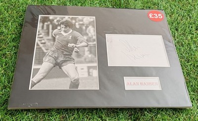 Liverpool Alan Hansen Scotland Anfield Football Star Signed 10"x 8 ...