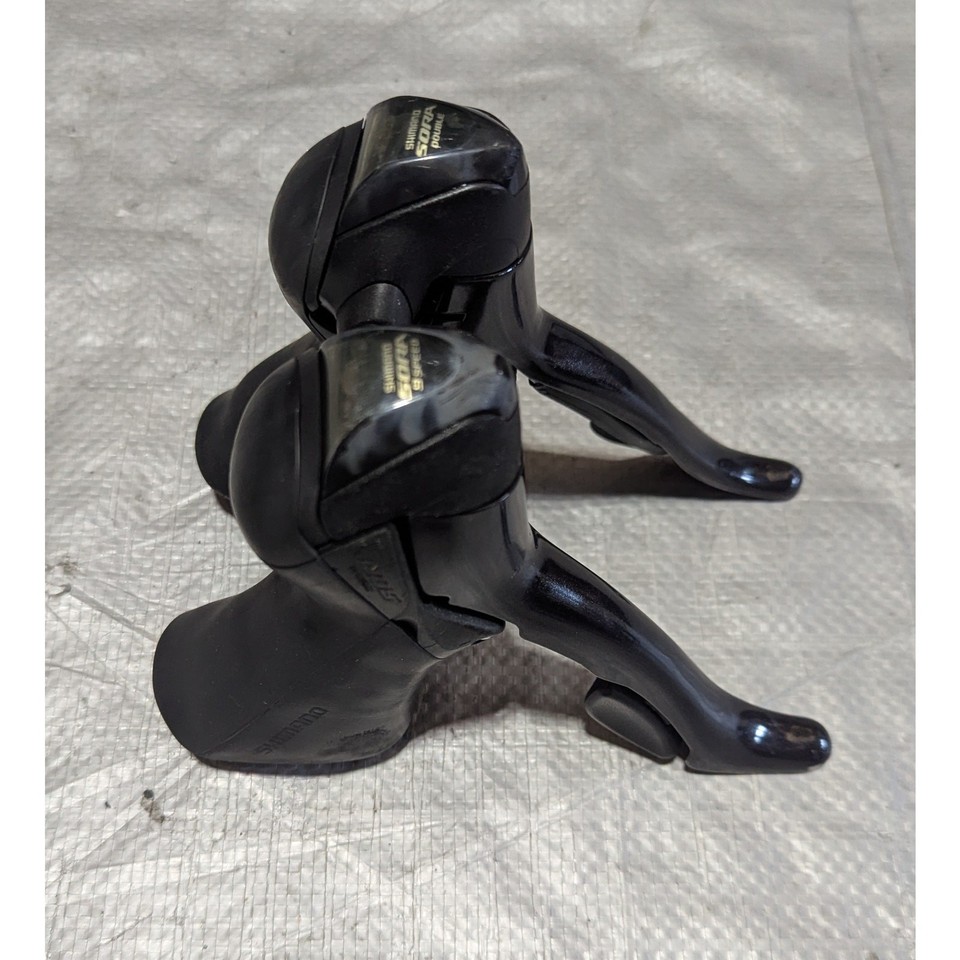 Shimano Sora ST-3500 2x9 Speed Shifter Brake Lever (Left and Right) Set ...