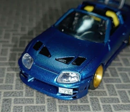 Fast And Furious A80 Toyota Supra Custom Bomex Blue Metallic -TOY ...