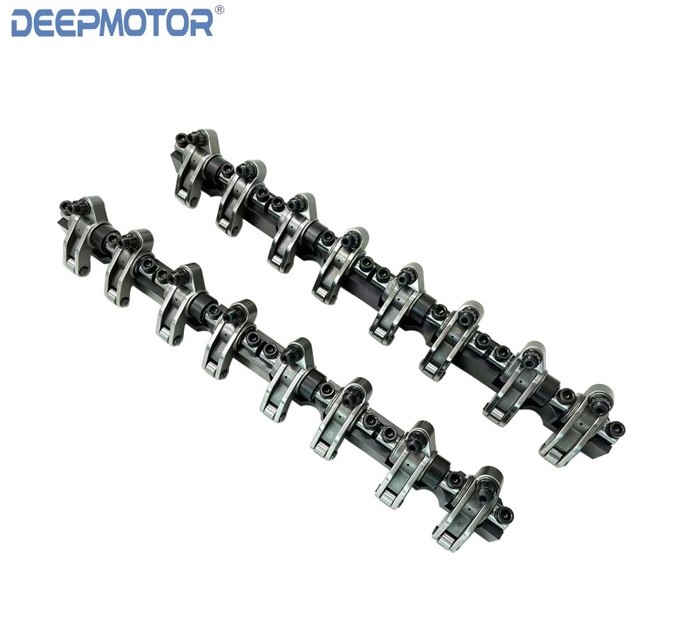 Stainless Steel Shaft Mount 1.7 Ratio Roller Rocker Arms for Chevy GM ...