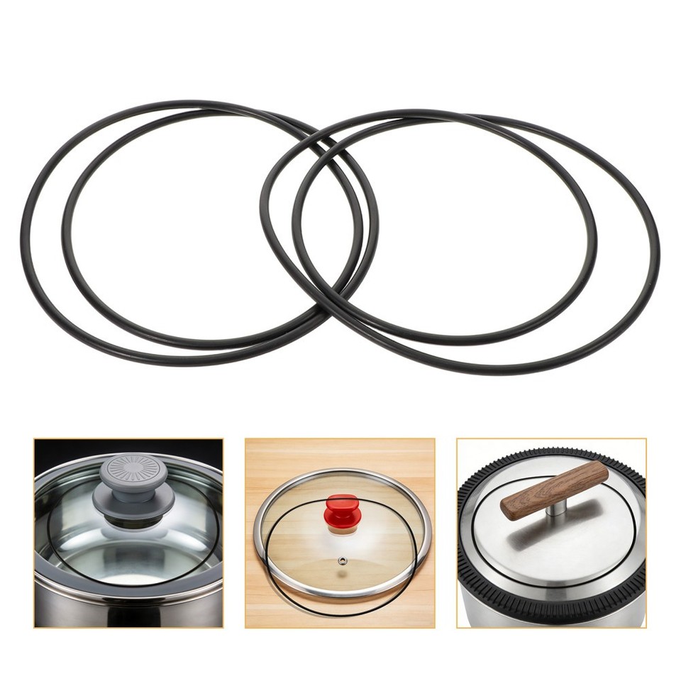 2 Pcs Slow Cooker Lid Accessories Parts Cooking Pot Latch Straps Pan ...