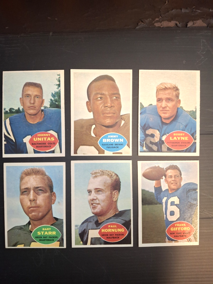 1960 Topps Football Complete Set (132) NM-MT + Wrapper | eBay