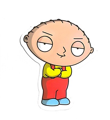 Family Guy STEWIE BRIAN GRIFFIN Anime Manga Cartoon Water Resistant ...