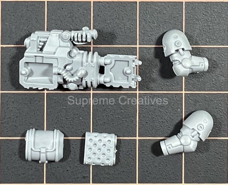 Horus Heresy Heavy Weapons Heavy Flamer Plasma Cannon Multi Melta Bits ...