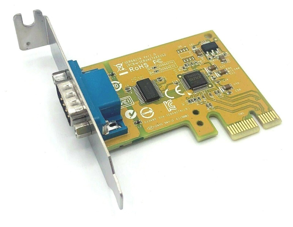 Dell DB9 RS-232 Serial Port Low Profile PCIe Controller Card (L-E ...