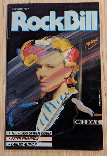 David Bowie RockBill October 1987 Rock Bill Magazine | eBay