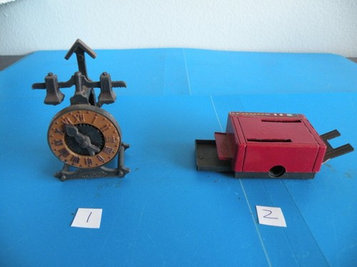 Pencil Sharpener clock or copy machine diecast toy lot of 2 A3 | eBay
