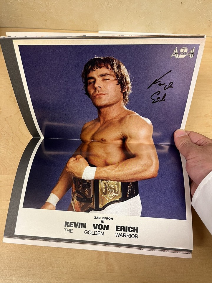 A24 Zine Magazine Booklet Issue 24 - Iron Claw - The Von Erich’s - Zach ...