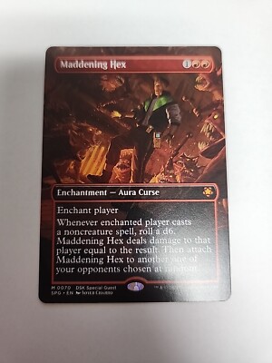 MADDENING HEX (Borderless) - Mythic - Special Guest SPG DSK Duskmourn MTG | eBay