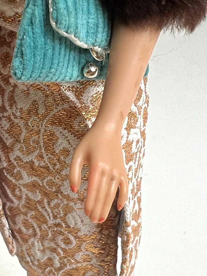 Vintage Barbie Side Part Bubble Cut Doll Red Hair w/ Evening Splendor ...