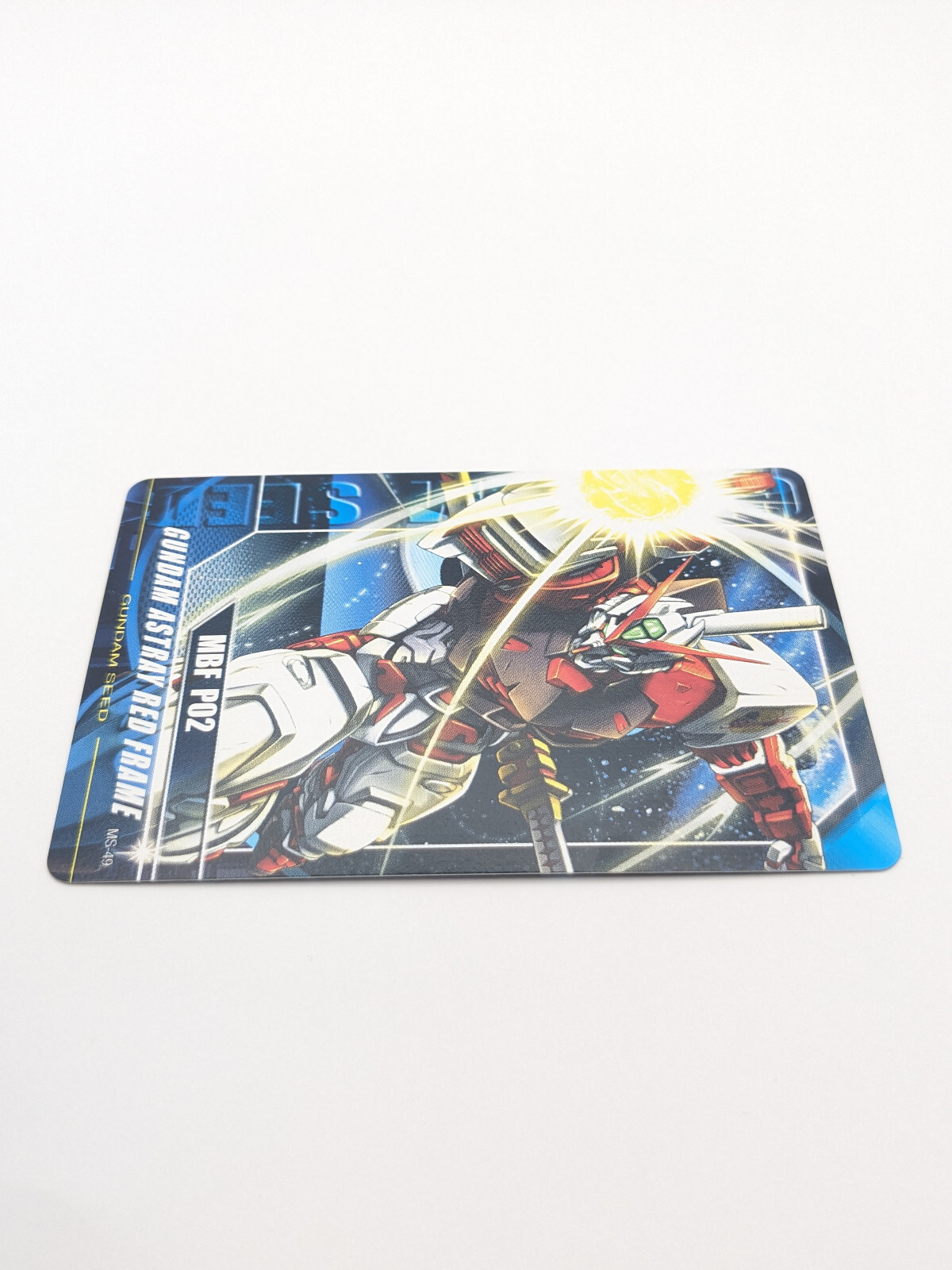 Gundam Astray Red Frame MBF-P02 MS-49 GUNDAM SEED Carddass Card 2003 ...