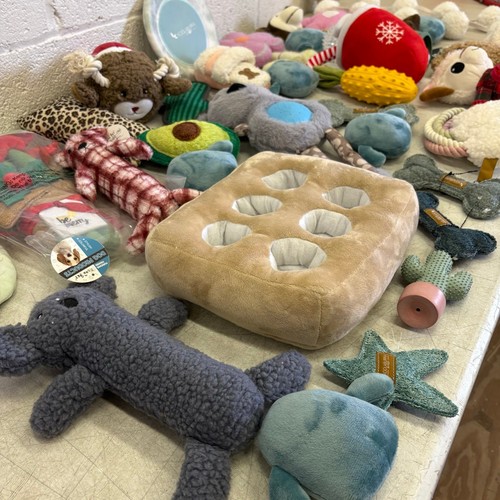Assortment-of-35 Pet / Dog Toys, Pet Supplies, Soft, Rubber, Frisbee ...