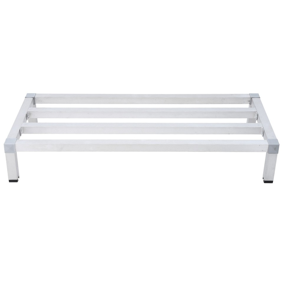 Heavy-Duty Aluminum Dunnage Rack 1000 lb Capacity Kitchen Storage ...