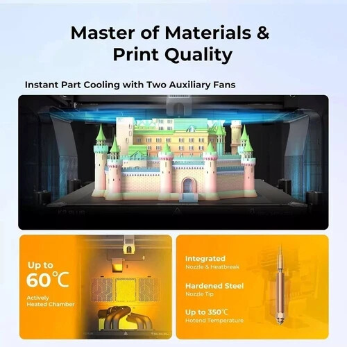 Creality K2 Plus Combo 3D Printer Multi Color Printing with New CFS Max ...