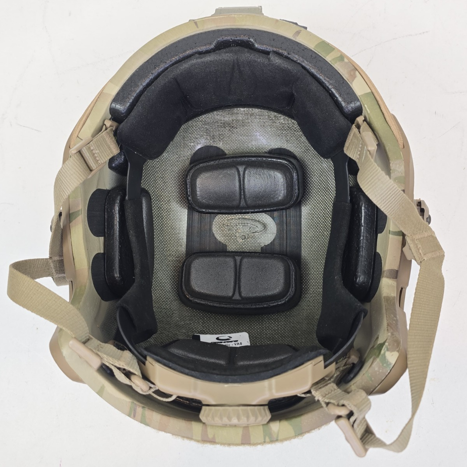 Ops Core Fast Ballistic Multicam Pristine Condition w/ Norotos NVG ...
