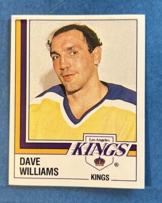 1987-88 Panini Stickers #283 Dave "Tiger" Williams Los Angeles Kings ...
