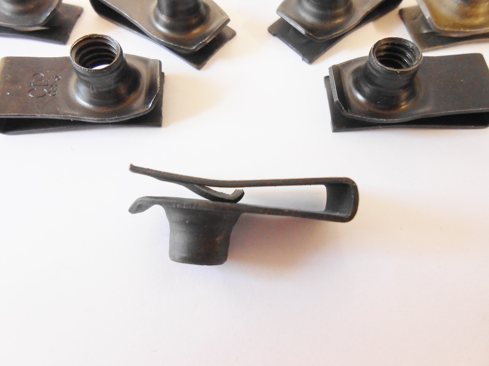 1946-1980 Ford 10pk 5/16-18 Extruded Fender U-Nuts Clips Hood Body ...