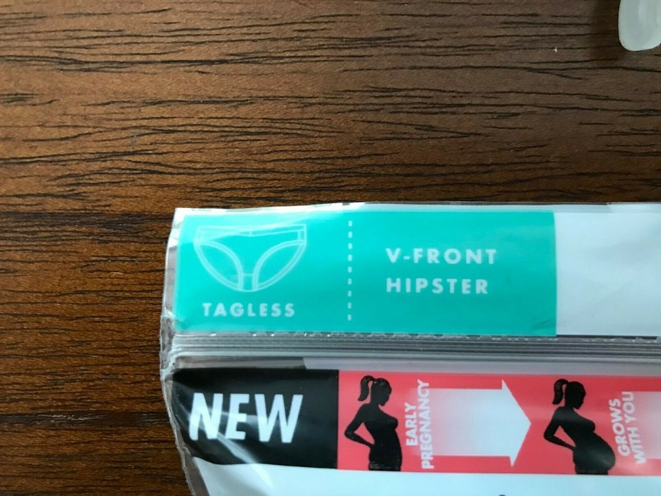 Playtex Women's V-Front Hipster Maternity Panties 6/M | eBay