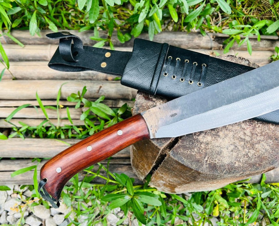 EGKH-12 inches Hand forged Thai Parang knife-Jungle Knife-Parang ...
