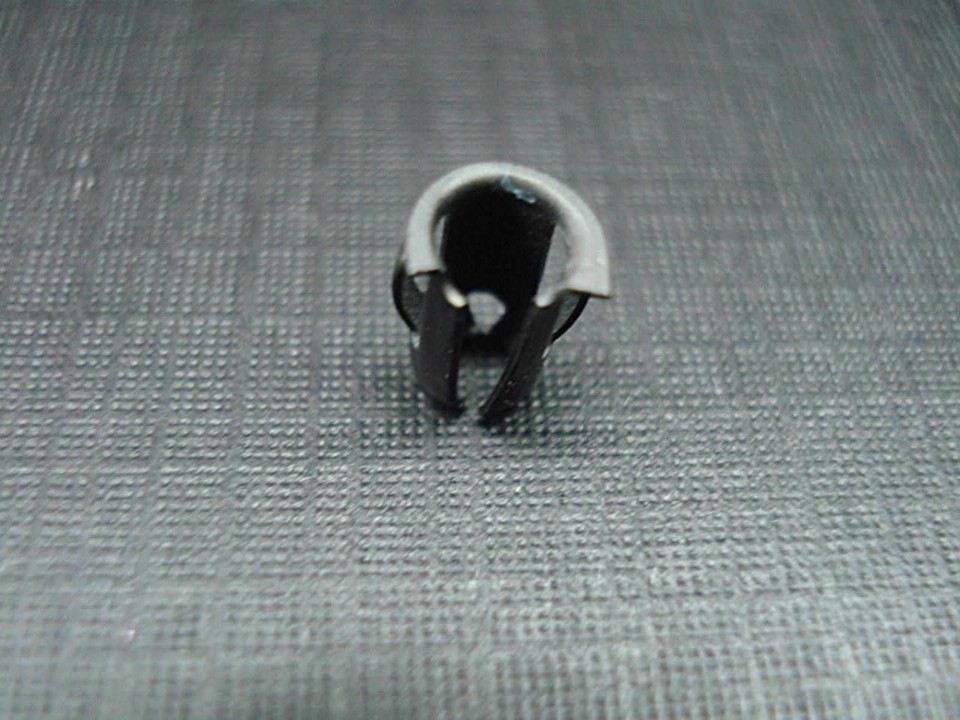 25 pcs script name plate emblem nuts tubular barrel 1/8" stud 5/32 ...