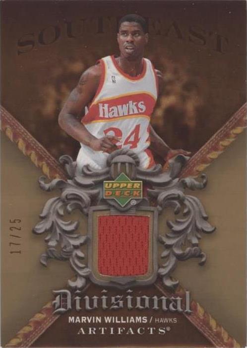 2007-08 Upper Deck Artifacts - Divisional Artifacts Marvin Williams #DA ...