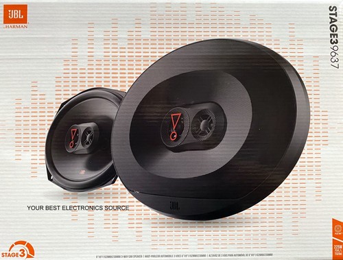 NEW JBL STAGE3-9637, 6x9" Coaxial 3-Way Car Stereo Speakers - 1 Pair ...