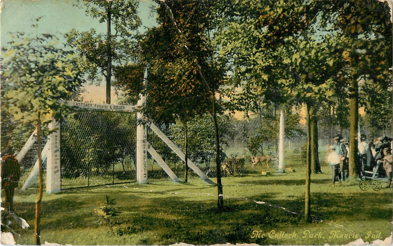 1910 McCulloch Park, Muncie, Indiana Postcard | eBay