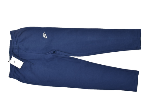 Nike Men Regular Size S Blue Fleece Standard Straight Sweatpants NEW ...
