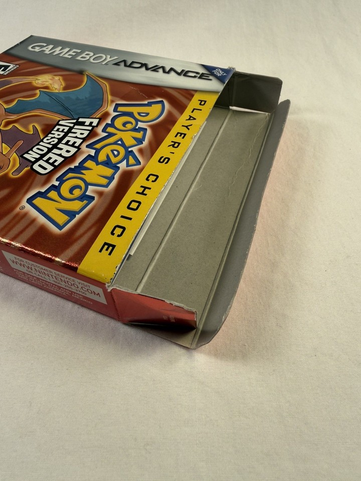 Pokemon FireRed Version (Game Boy Advance | GBA) BOX ONLY SEE PHOTOS ...