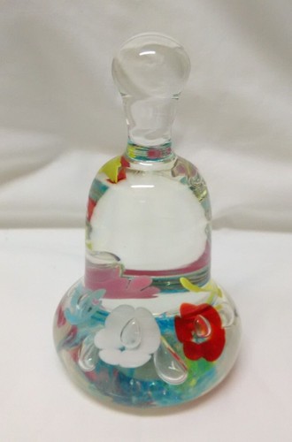 Joe St. Clair Bell Shaped Glass Paperweight | eBay