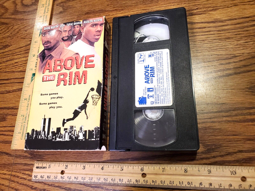 Above the Rim VHS VCR 1994, 2Pac Tupac Shakur Above the Rim, TESTED ...