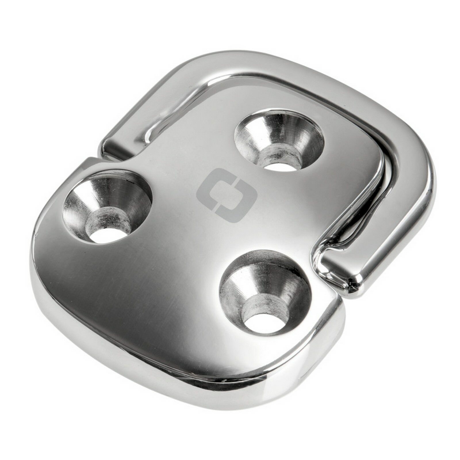 Squared pad eye 75x60 mm ring 8 mm BL 5100 kg - 1 PC Osculati - 39.873. ...