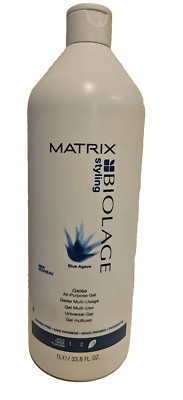 MATRIX BIOLAGE Styling Blue Agave Gelee All-Purpose Gel 33.8 oz / 1 L ...