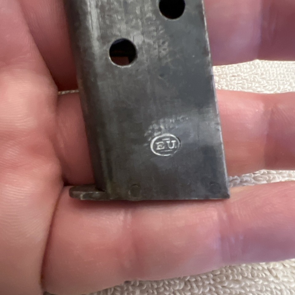 Spanish Maybe French Vintage Pistol Magazine Marked 7.65 MM 32 ACP ...