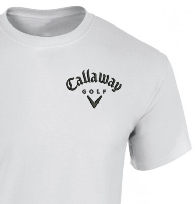 Callaway Golf - GOLF PGA Unisex T-Shirt - Embroidered Logo | eBay UK