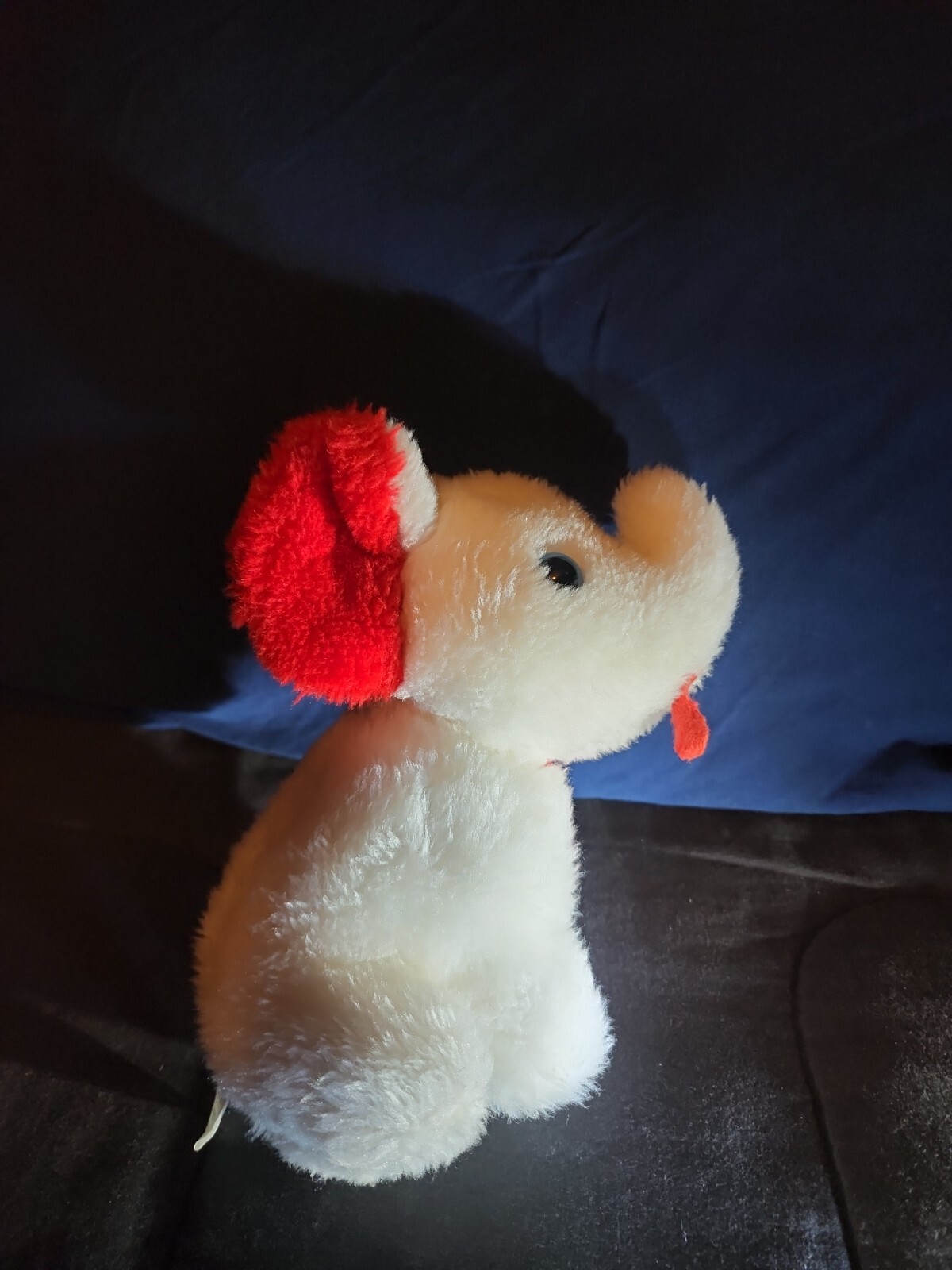 Vintage Commonwealth of Pennsylvania Plush stuffed Elephant Toy: white ...