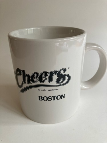 Vintage 1995 Cheers Bar Boston Coffee Mug Cup Television Show TV ...