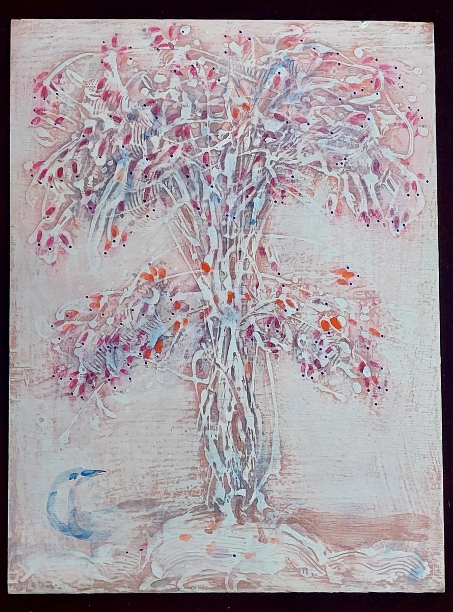 Pomegranate Tree Drawing