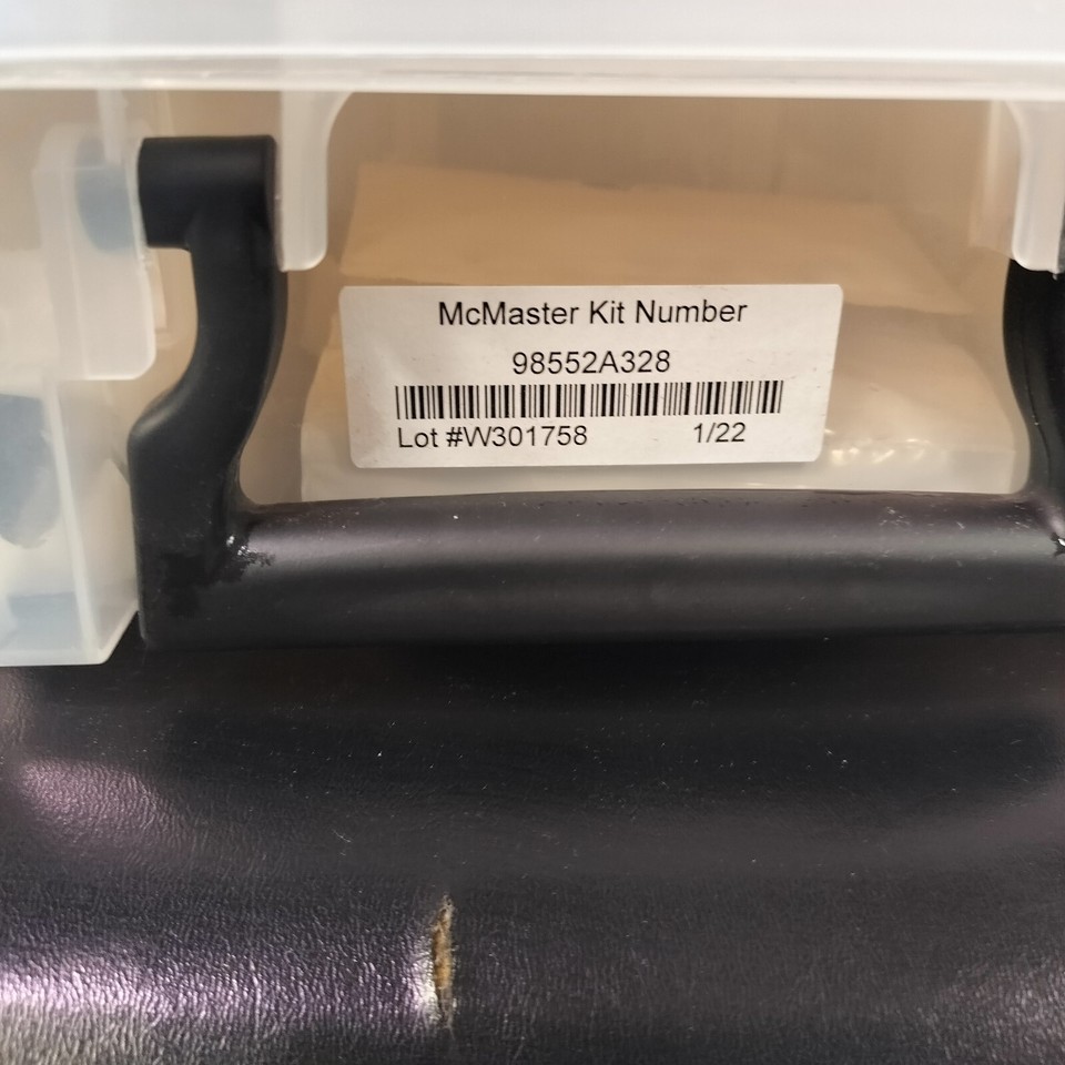 McMaster-Carr External Retaining Ring Assortment (Black Phosphate Steel ...