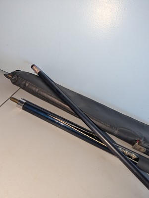 Sportcraft Carbon Graphite Billiard Pool Cue Stick 21 OZ 58" W/ Case | eBay