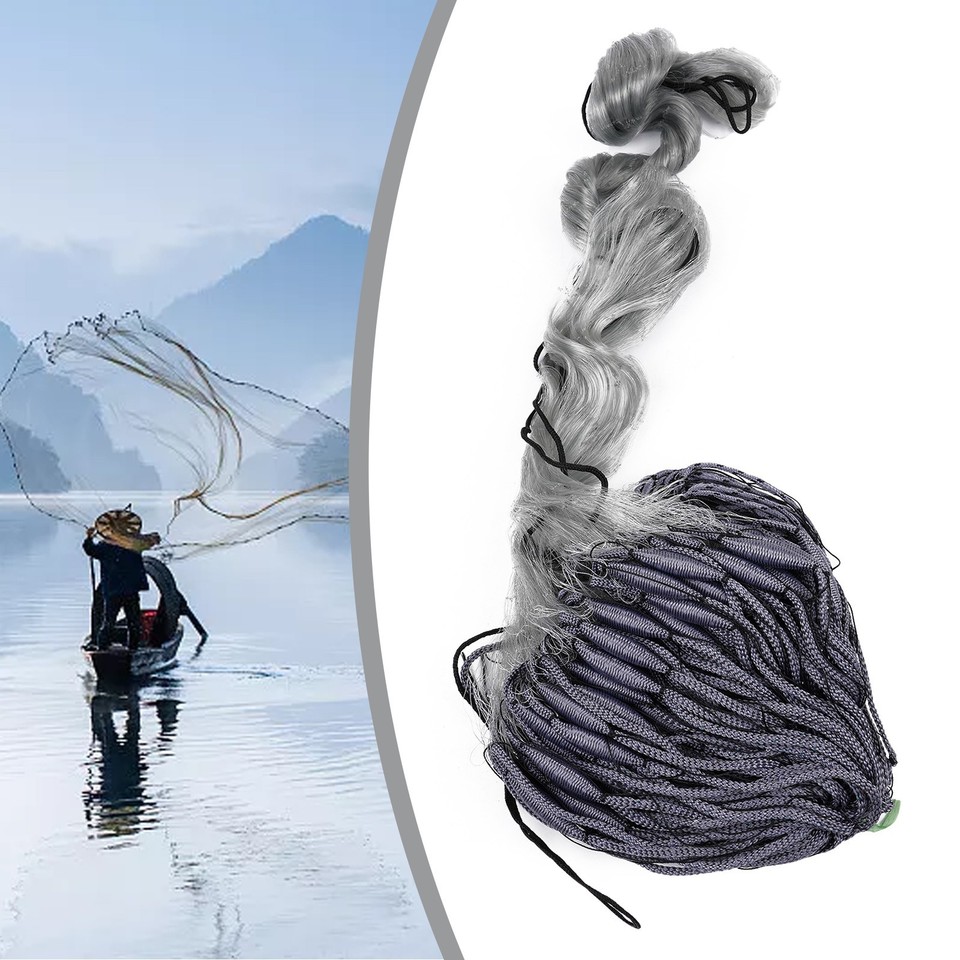 Fishing Net Gill Fishing Fishing Tackle High-Strength Lightweight 1 Pc ...