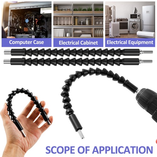 Flexible Drill Bit Extension Kit Soft Shaft Bit Extension Tool ...