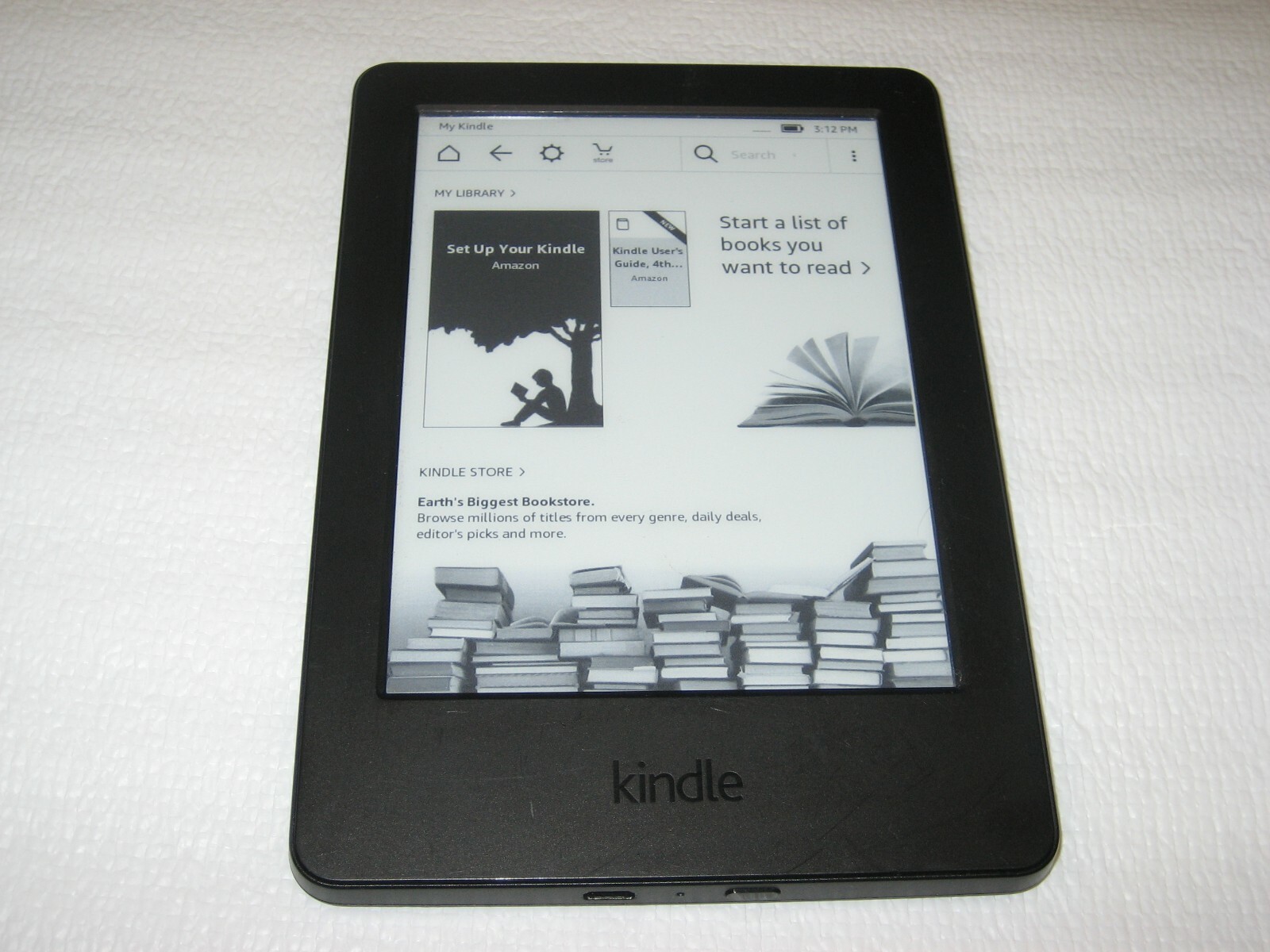 Amazon Kindle 7th Generation Glare-Free 6" Touchscreen Display, Wi-Fi ...