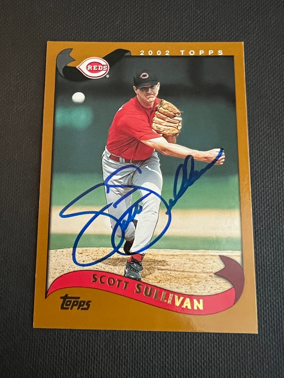 Scott Sullivan Signed 2002 Topps Card Auto Cincinnati Reds Autograph ...