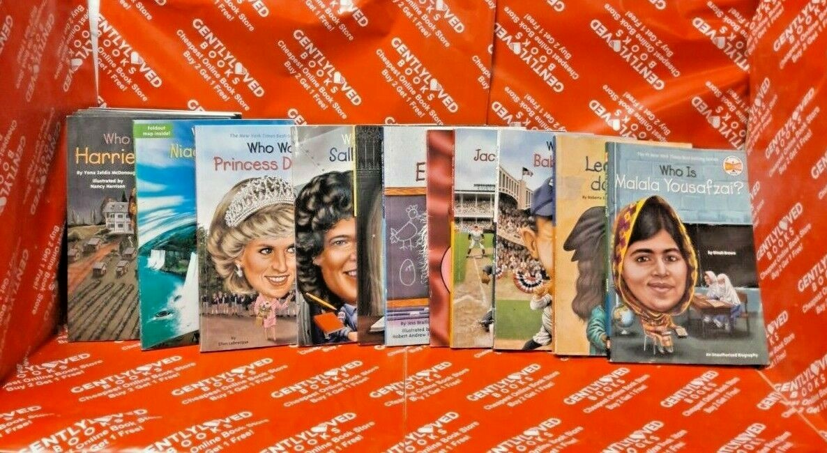 BUILD YOUR OWN Who/What/Where/Was Biography History chapter books - YOU ...