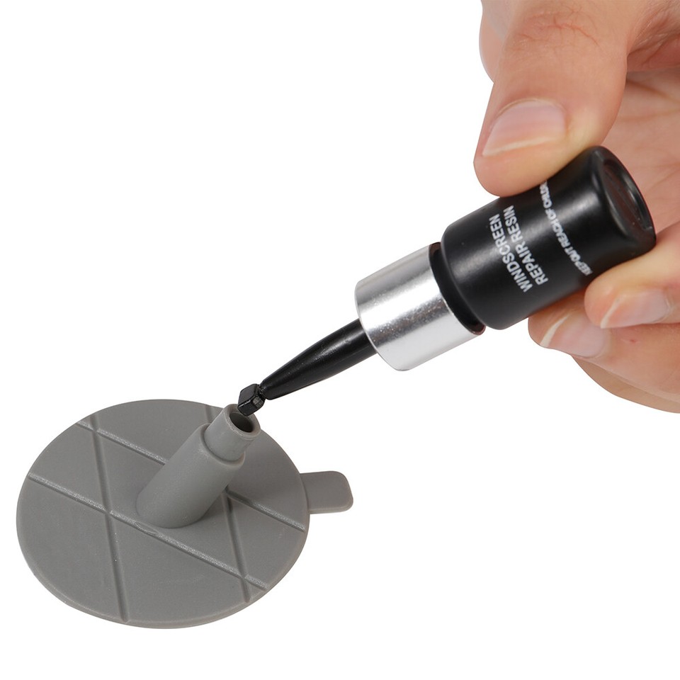 Windshield Repair Kit USA Stock Fix DIY Car Wind Glass Bullseye Chip ...